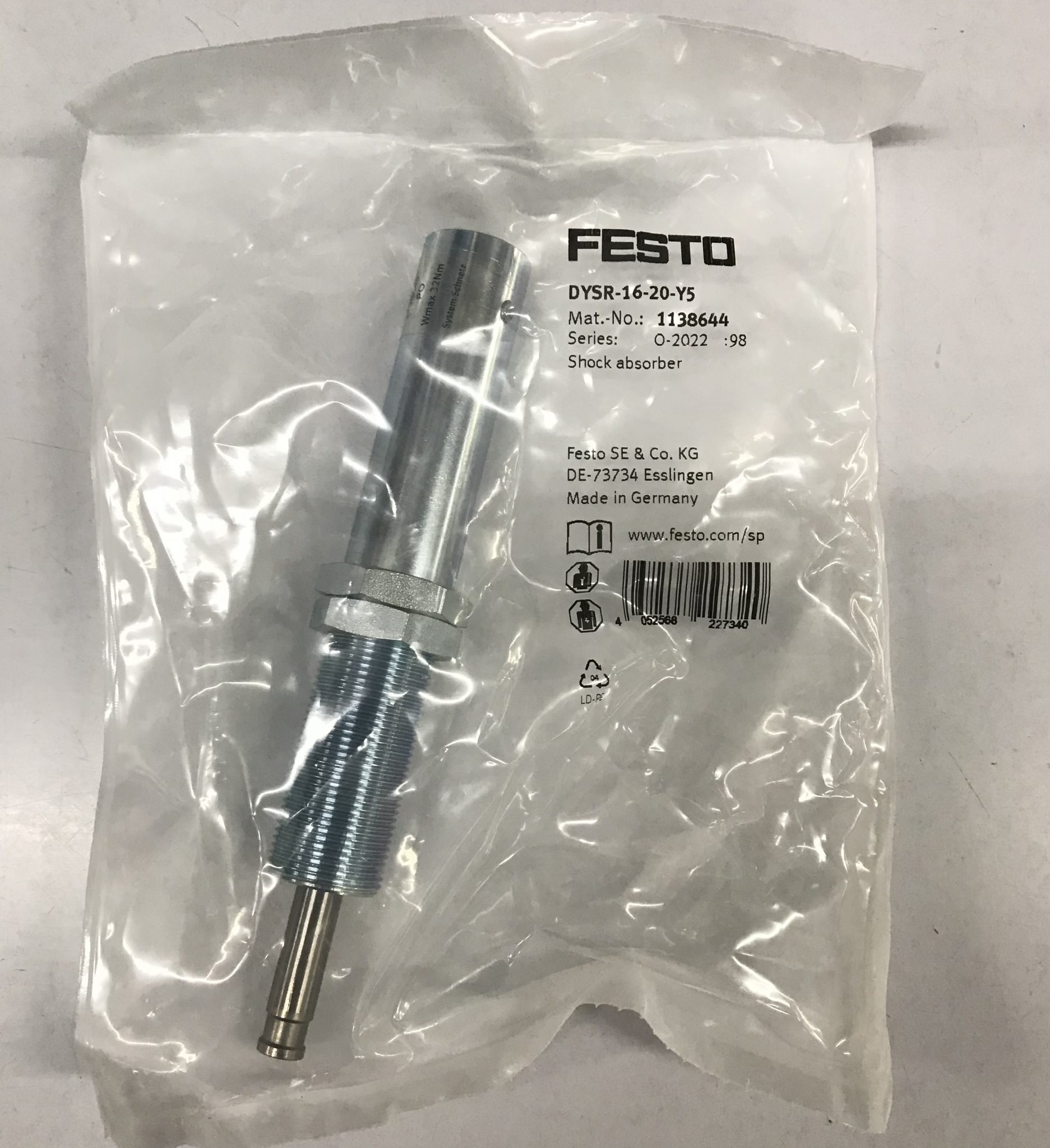Festo-1138644 – 利旺貿易工程有限公司